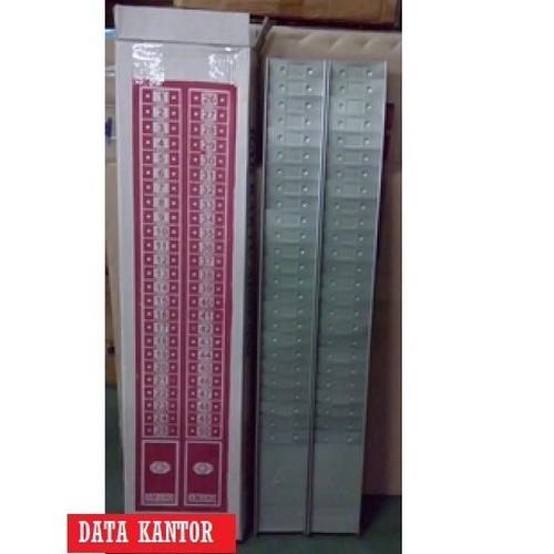 Jual Rak Kartu Absensi isi 50 ( besi )-Rak kartu absen ceklok - Jakarta ...
