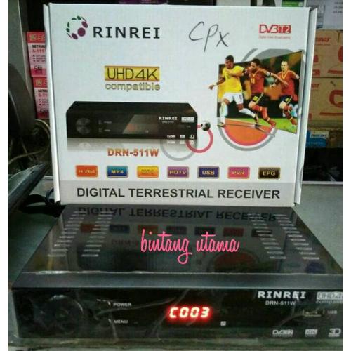 Jual Digital terestrial receiver RINREI DRN-511W/SET TOP BOX,kualitas ok - Kota Tangerang ...