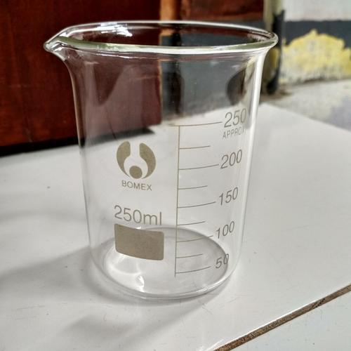 Jual Beaker Glass Bomex 250 ml - Gelas Kimia Kaca Kapasitas 250 ml ...