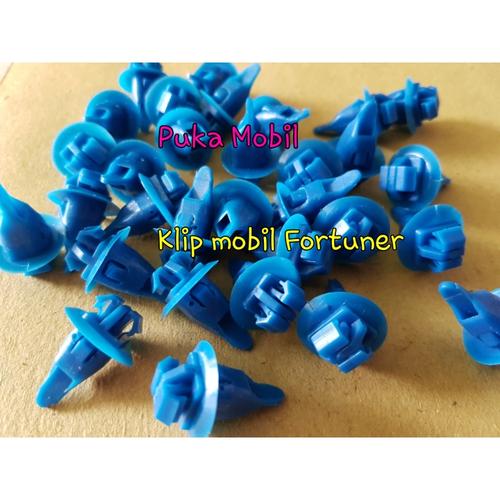 Jual Kancing Klip Over Fender Body Kit mobil Alphard Fortuner Biru ...