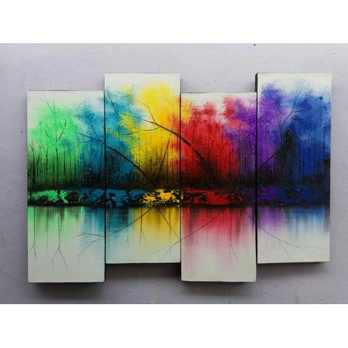 Jual lukisan panel minimalis rawa pelangi - Kab. Gianyar - wayan ...