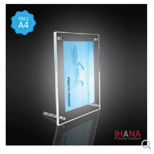 Jual Acrylic A4 / Poster / Akrilik Frame / Standing frame / Bingkai ...