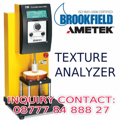 Jual BROOKFIELD TEXTURE ANALYZER CT 3 / ALAT ANALISA TEKSTUR MADE IN ...