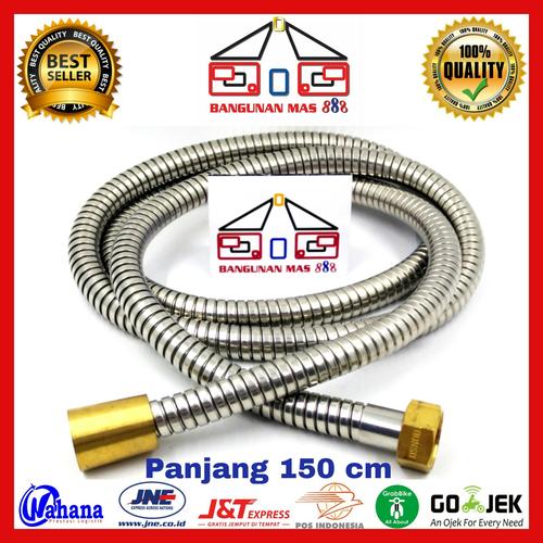 Jual SELANG SHOWER 150 CM KUNINGAN ASLI - SLANG SHOWER - SELANG HAND ...