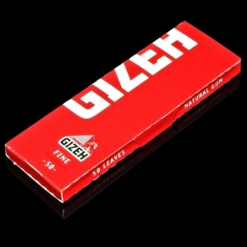 Jual Papir Gizeh Red Fine Regular Size (50 lembar) Kertas Linting Rokok ...