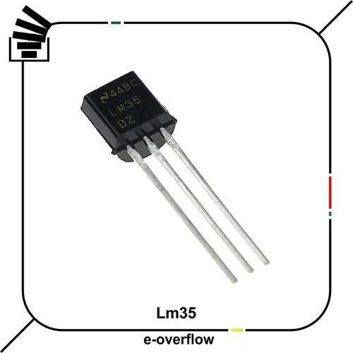 Jual Sensor Suhu LM35DZ TO-92 LM35 - Kab. Malang - e-overflow | Tokopedia