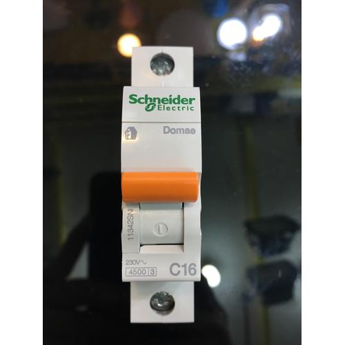 Jual mcb 1 phase schneider 6a sampai 20a 1p - TUAS HITAM, MCB 1 X 20 A ...