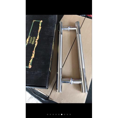 Jual Handle Pintu Ganda JUMBO stainless. tarikan pintu dua . pegangan ...