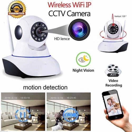 Jual CCTV Smart IP Cam Wireless Wifi LAN Baby Monitor Camera Android ...