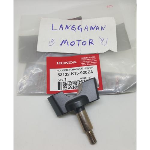 Jual holder under dudukan stang stir setir bawah kanan new CB 150r LED ...