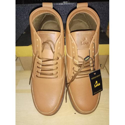 Jual Sepatu lois original (kulit asli) Code LSH 833 - Cokelat Muda ...