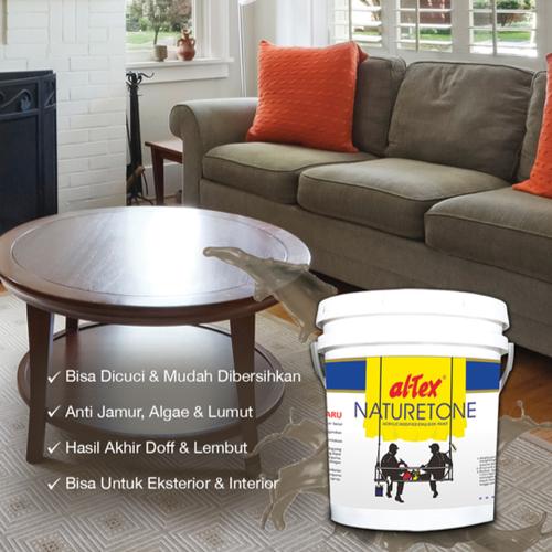 Jual ALTEX Naturtone Cat Tembok Eksterior Dan Interior 20 Kg - Diamond ...