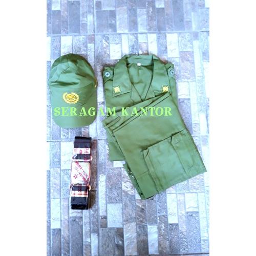 Jual Seragam linmas lengkap/baju linmas/pakaian linmas/hamsip - Kota ...