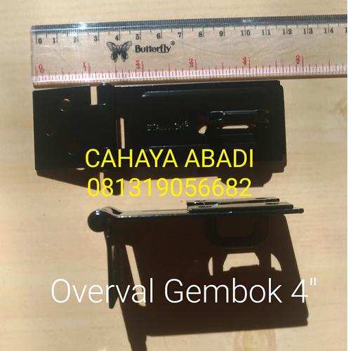 Jual RUMAH | OVERVAL GEMBOK 4" | 4IN TEBAL STAMVICK HITAM - Jakarta ...