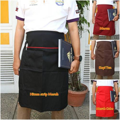 Jual Apron-Celemek Half Ukuran Pendek Bordir - Kab. Bandung - Apron ...