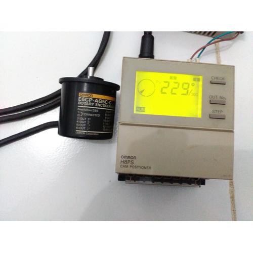 Jual Omron Cam Positioner H8PS-8BF + Omron E6CP-AG5C-C Rotary Encoder ...