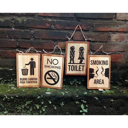 Jual Penanda ruang / plang kayu - Kab. Bantul - Decoria Jogja | Tokopedia