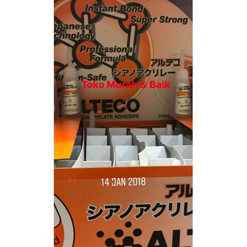 Jual Alteko 20 gr botol / Lem alteko super glue 20 gr - Jakarta Barat ...
