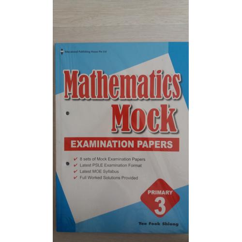 Jual MATHEMATICS MOCK EXAMINATION PAPERS (primary 3) - Kota Tangerang ...
