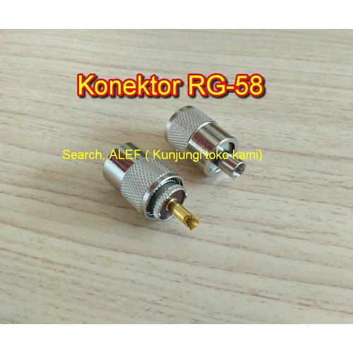 Jual Konektor rg58 connector kabel antena radio rg 58 cable - Kota ...