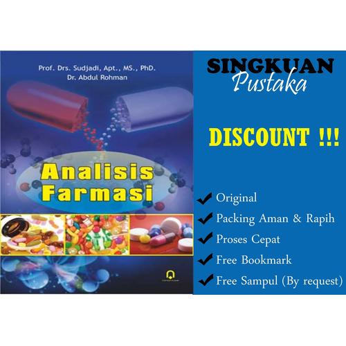 Jual Analisis Farmasi - Sudjadi Dan Abdul Rohman - Kab. Bantul - Singkuan Pustaka | Tokopedia