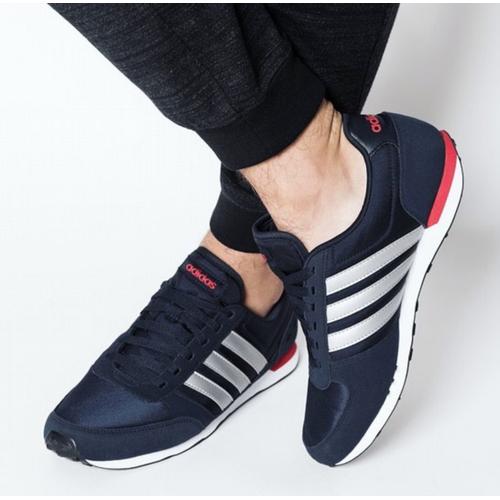 Jual ADIDAS NEO CITY RACER II ORIGINAL NAVY SILVER - Kota Tangerang ...