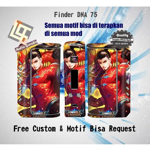 Jual Garskin vapor Finder Dna 75 Motif Mobile Legend 4 - motif bisa ...