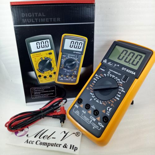 Jual Multitester / Multimeter / Avometer DIGITAL DT-9205A DT9205A ...