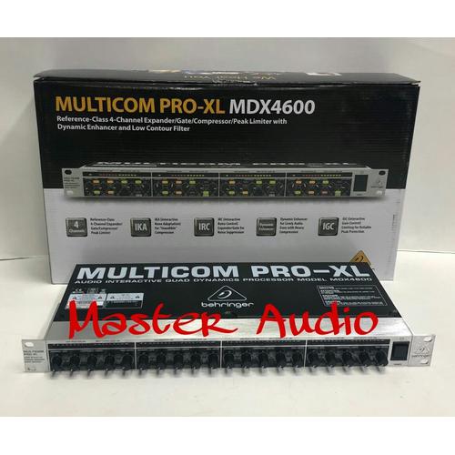 Jual Compressor Behringer MULTICOM PRO-XL MDX 4600 -Original. - Jakarta ...