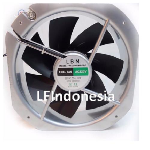 Jual Kipas Cooling Exhaust Fan Panel LBM 220V (Tahan panas), uk. 28 cm ...