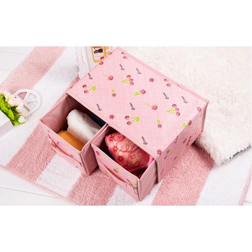 Jual Laci 2 Layer Storage Box Tempat Penyimpanan Clothes Organizer ...