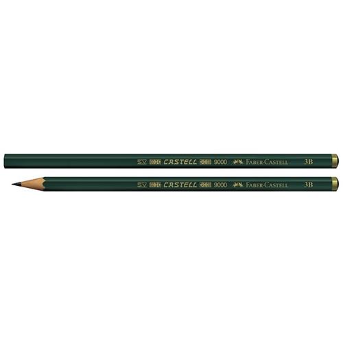 Jual ATK0235FC3B Pensil 3B Faber Castell (satuan) gambar art drawing ...