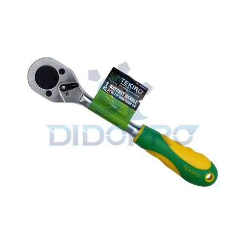 Jual Ratchet Handle Tekiro 1.2" X 10" Gagang Karet Kuning Hijau - Kota ...