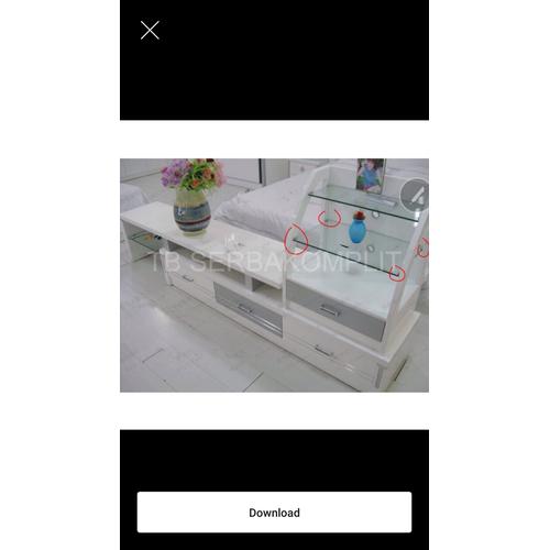 Jual rak kaca dinding rak display kaca penjepit kaca ambalan kaca klem ...