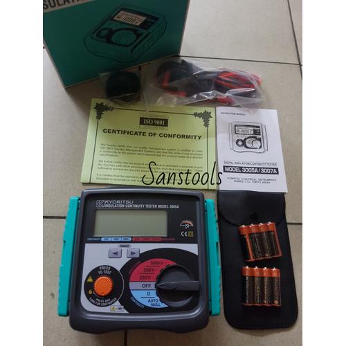 Jual megger / insulation tester KYORITSU 3005A ORIGINAL - Jakarta Barat ...