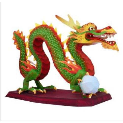 Jual Chinese Dragon Miniatur Papercraft - Kab. Bekasi - Papercraft ...