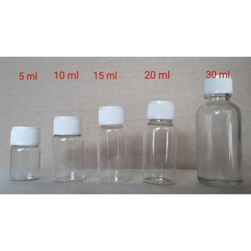 Jual Botol kaca bening 10 ml - Kota Depok - dedimakmur | Tokopedia