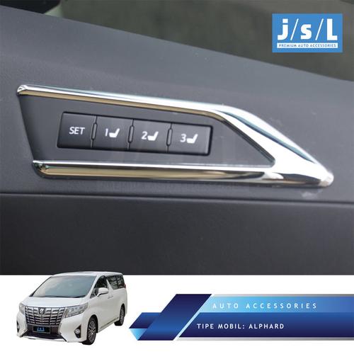 Jual ALL NEW ALPHARD CONTROL PANEL COVER CHROME - Jakarta Barat - NEW ...