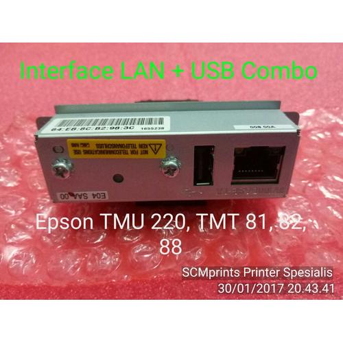 Jual Interface Lan Epson TMU 220 / TMT 88 IV / TMT 82 Network Card ...