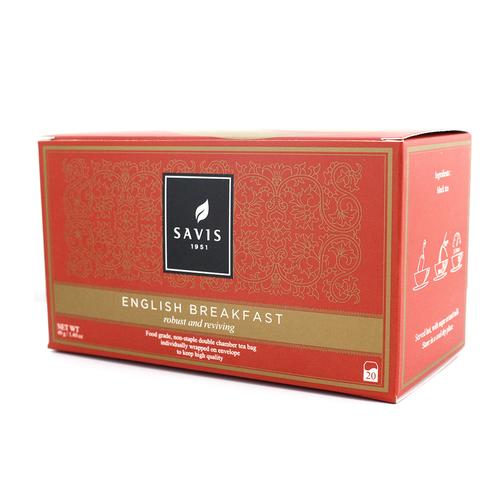 Jual Teh Premium Savis - English Breakfast Isi 20 Teabag - Kab ...