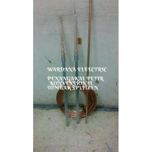 Jual penangkal petir konvensional 3 tombak splitzen - Jakarta Pusat ...
