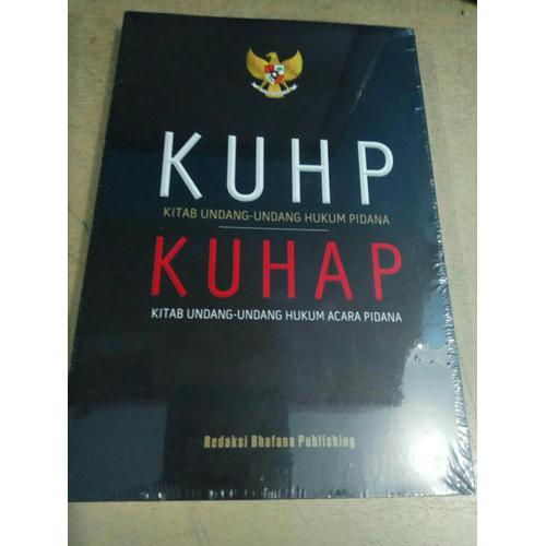 Jual BUKU KUHP KITAB UNDANG UNDANG HUKUM PIDANA KUHAP Original - Kota ...
