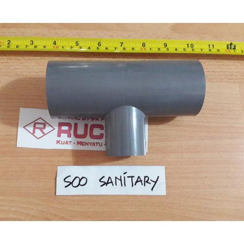 Jual Reducer Tee AW 1 1/2 x 1" pvc Rucika Tee pvc 1 1 /2 x 1" AW ...
