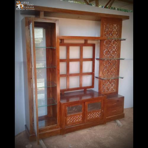 Jual Partisi / Sekat / Pemisah Ruangan 2 Sisi Minimalis Ukir Kawung ...