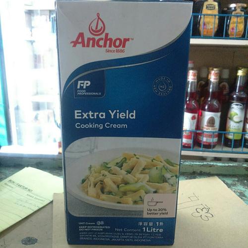Promo ANCHOR COOKING CREAM EXTRA YIELD 1Liter - Kota Medan - TOKO BEN ...