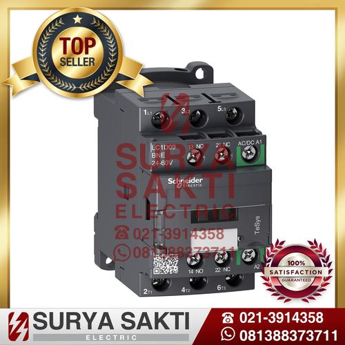 Jual SCHNEIDER CONTACTOR LC1D09BNE SUBSTITUSI LC1D09BD. 24-60VAC/DC ...