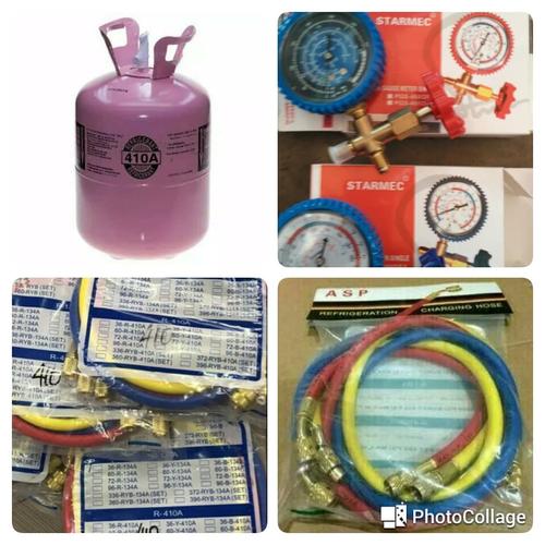 Jual Paket r410 isi freon AC sendiri freon r410a isi 1kg komplit ...