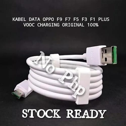 Jual KABEL DATA OPPO F9 F7 F5 F3 F1 PLUS VOOC CHARGING ORIGINAL100 ...