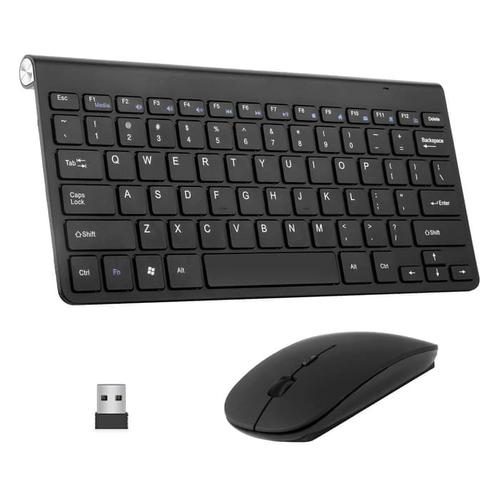 Jual Ultra Slim Wireless Keyboard Multimedia Combo Set with Mouse ...