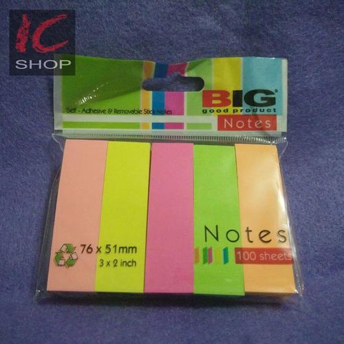 Jual Stick Note BIG 5 Warna / pembatas buku kertas - Kota Semarang - ic ...